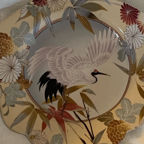 Spode | Dining | Spode Japanese Heron Plate Excellent Condition | Poshmark